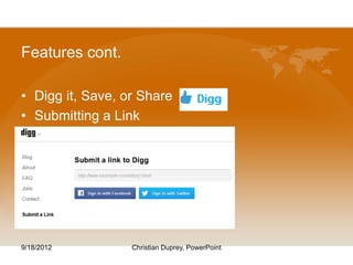 Digg presentation | PPTX