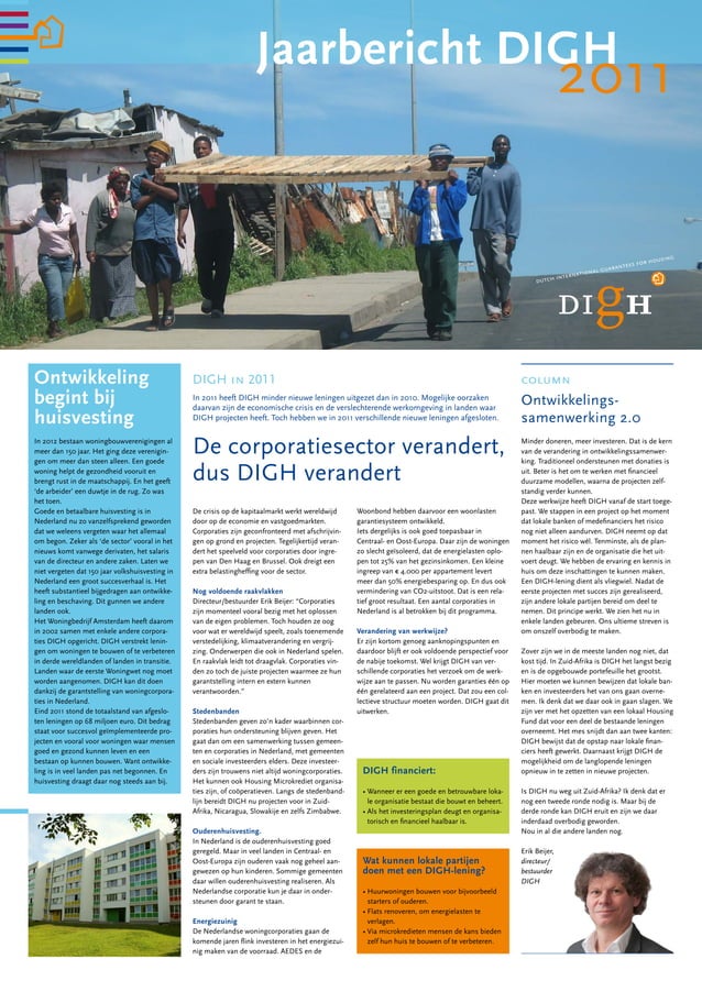 Jaarbericht 2011, DIGH | PDF