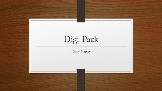 Digi pack Analysis | PPT