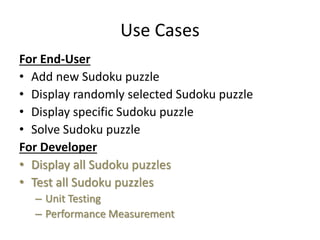 Digi sudoku | PPTX | Programming Languages | Computing