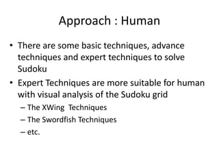 Digi sudoku | PPTX | Programming Languages | Computing