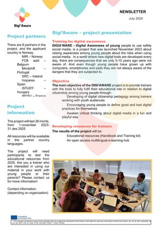 DigiAware Project - DigiAware Newsletter1EN.pdf