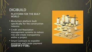 Blockchain and Built Worlds - DigiBuild and SSOE | PPTX
