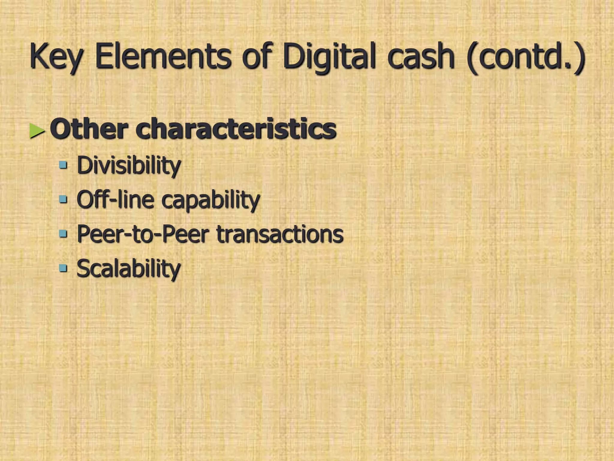 Digi cash | PPT