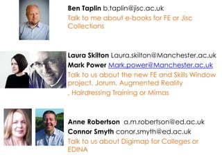 Digifest - Increasing the offer to FE: new digital content services and ...