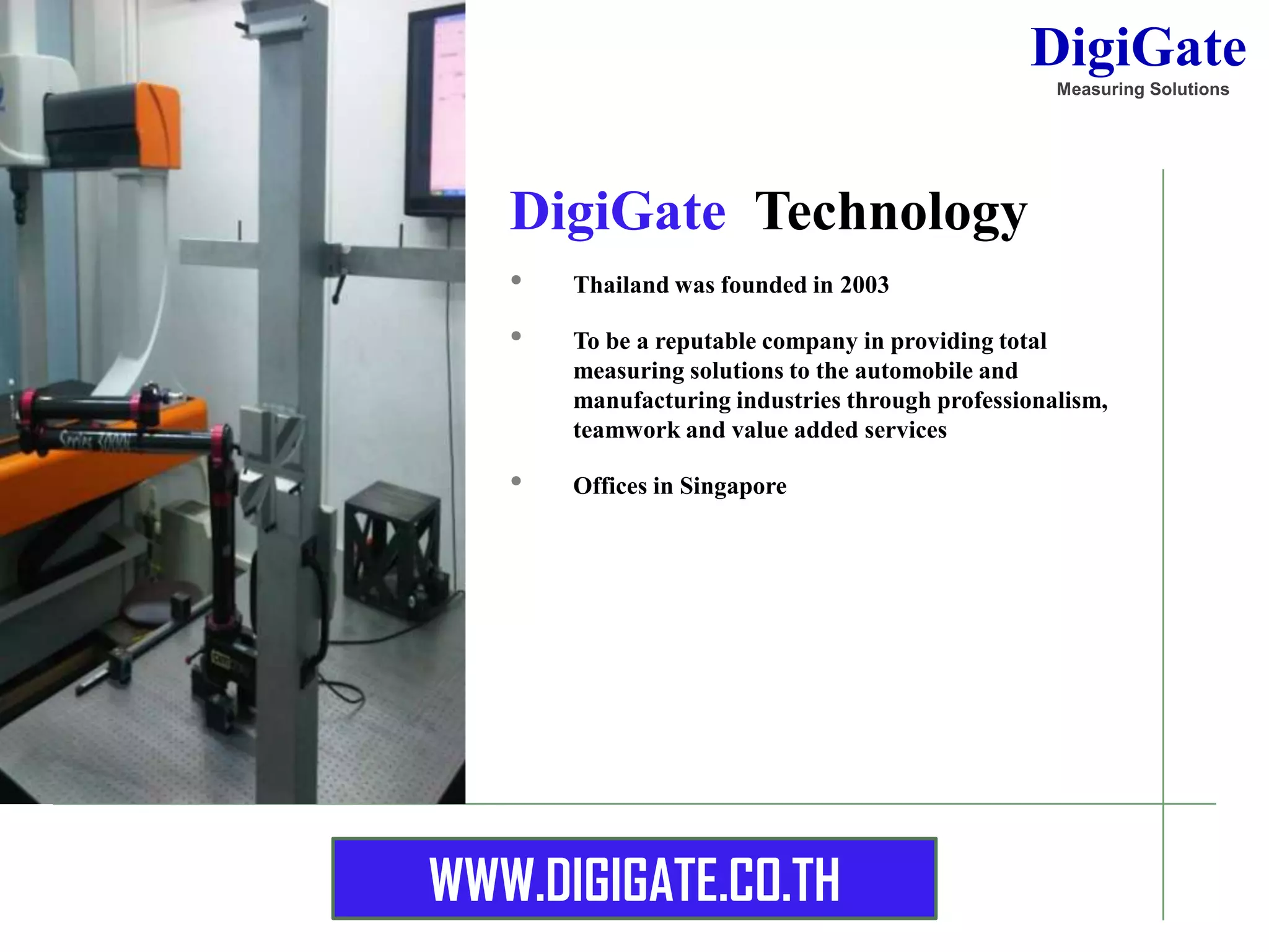 Digi gate technology (thailand) co joydd | PPTX