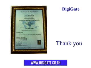 Digi gate technology (thailand) co joydd | PPTX