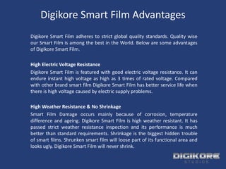 Digikore Smart Film | PPT