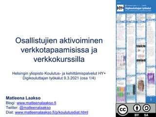 Digikouluttajan työkalut 9.3.21 | PDF