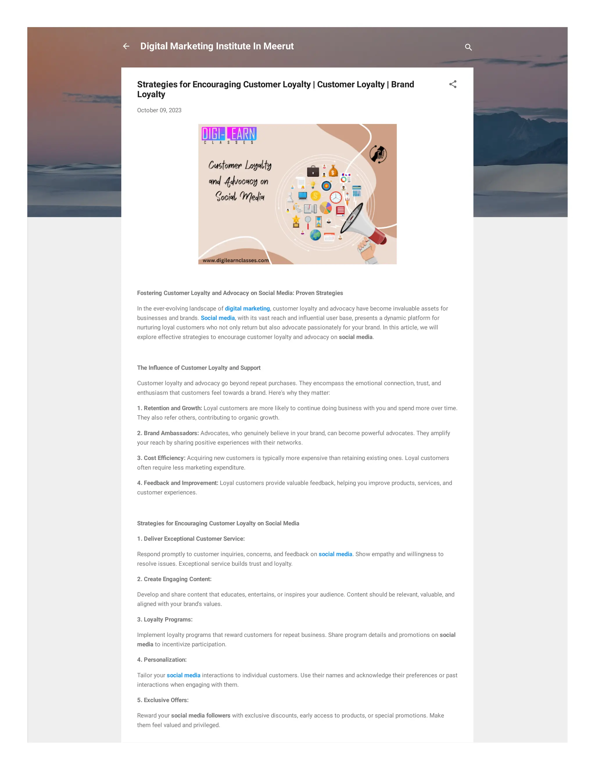 Strategies for Encouraging Customer Loyalty | Customer Loyalty | Brand ...