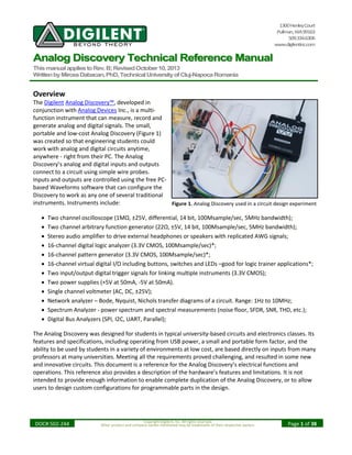 Digilent analog discovery trm rev b_1 | PDF