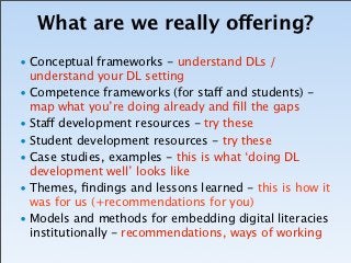 DDL meeting Oct12 Outcomes | PPT