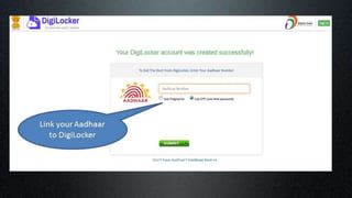 Demo: How to get your Digital Aadhaar (eAadhaar) in DigiLocker | PPTX
