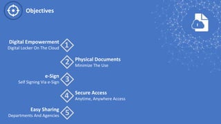 Digi locker presentation Digi locker PPT | PPTX