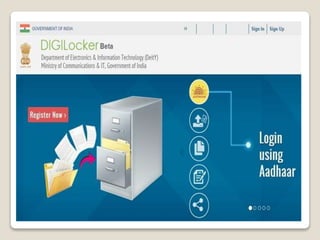 Digilocker by kajal | PPTX