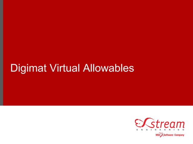 Digimat Virtual Allowables, to complement physical testing of composite ...