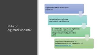 Digimarkkinointi | PPTX