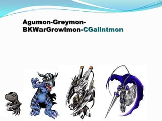 Agumon Digivolve Chart