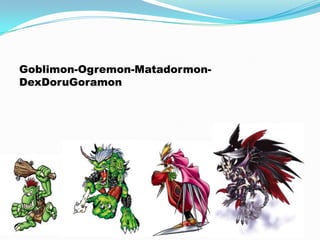 Ogremon Evolution Chart