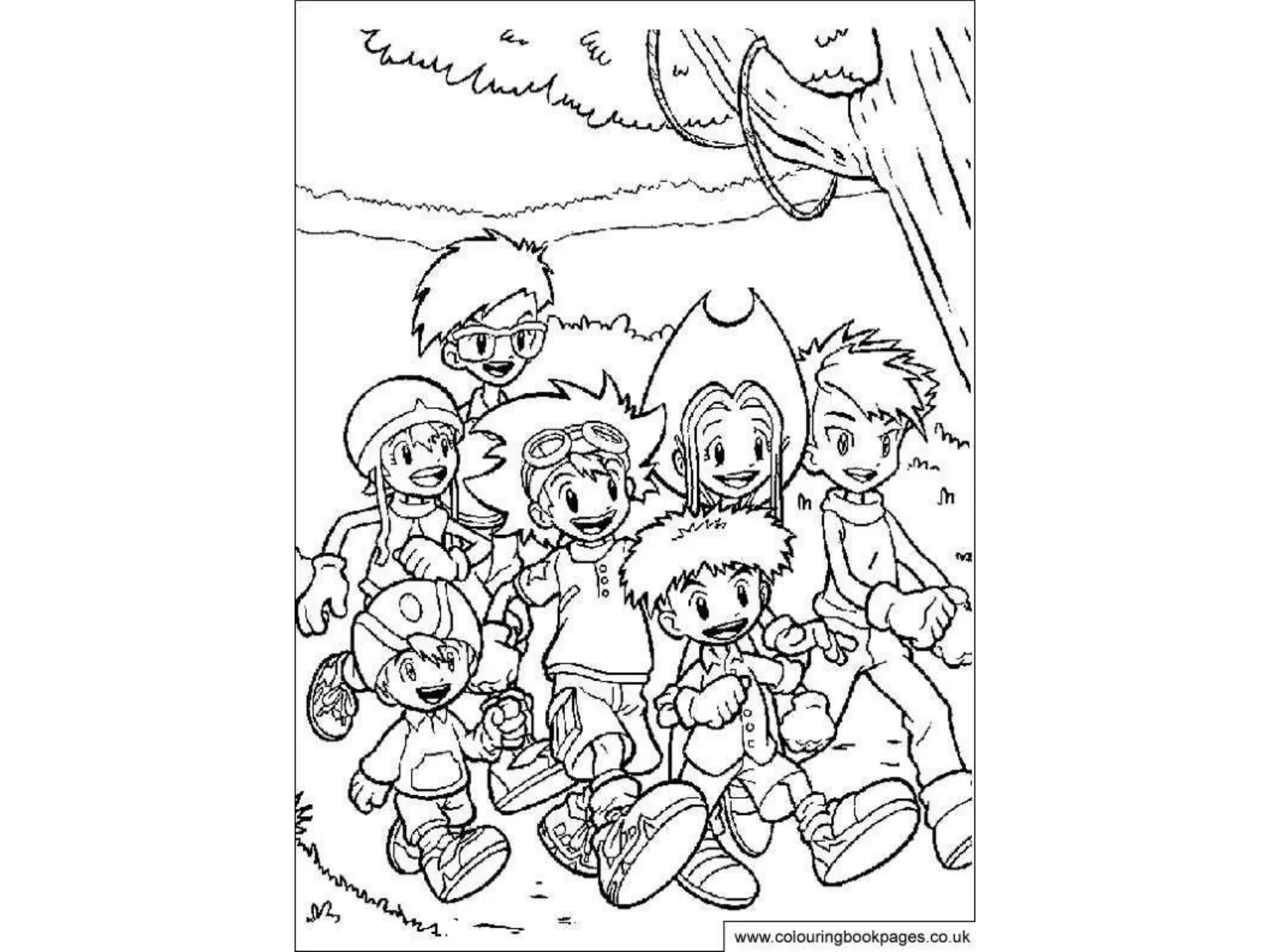 Digimon Colouring Pages and Kids Colouring Activities | PPT