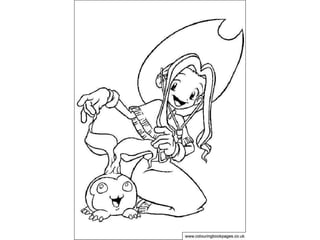 Digimon Colouring Pages and Kids Colouring Activities | PPT