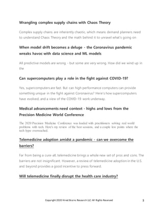 Diginomica 2019 2020 not ai neil raden article links and captions | PDF