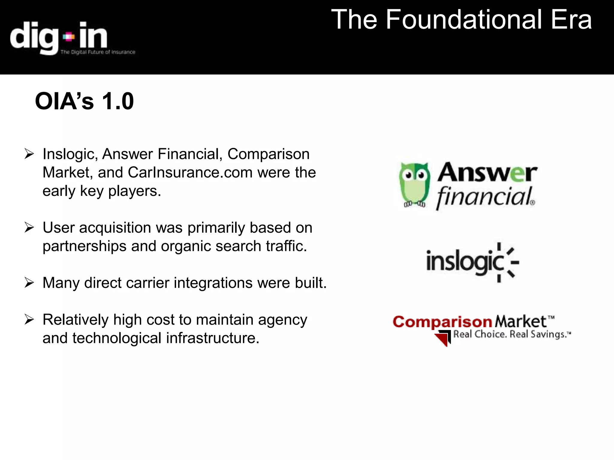 The Past, Present, and Future of Insurance Aggregators | PPTX