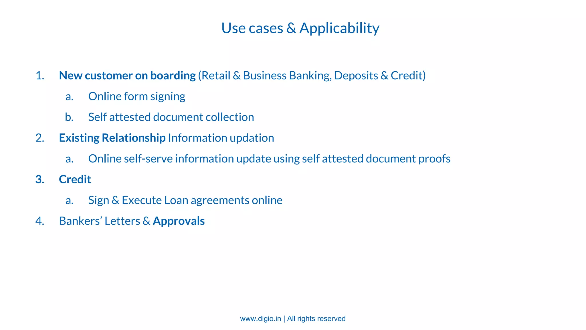 Digio for Indian Banking | PDF