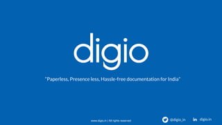 Digio for Indian Banking | PDF