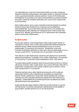 Digiosaaminen ja teknologian muutos SAK:n aloilla | PDF