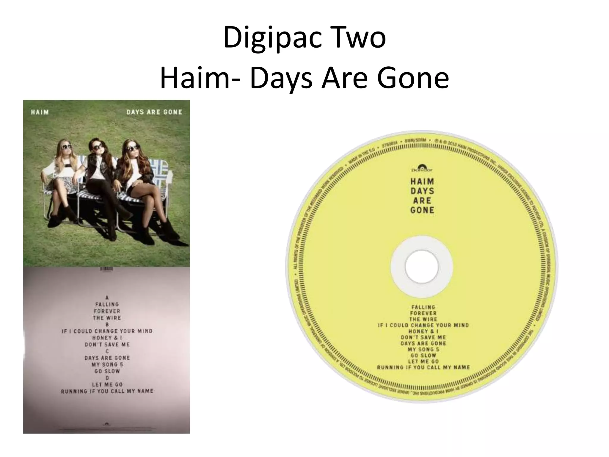 Digipac analysis | PPT