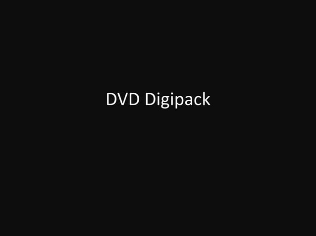 Digipack | PPT