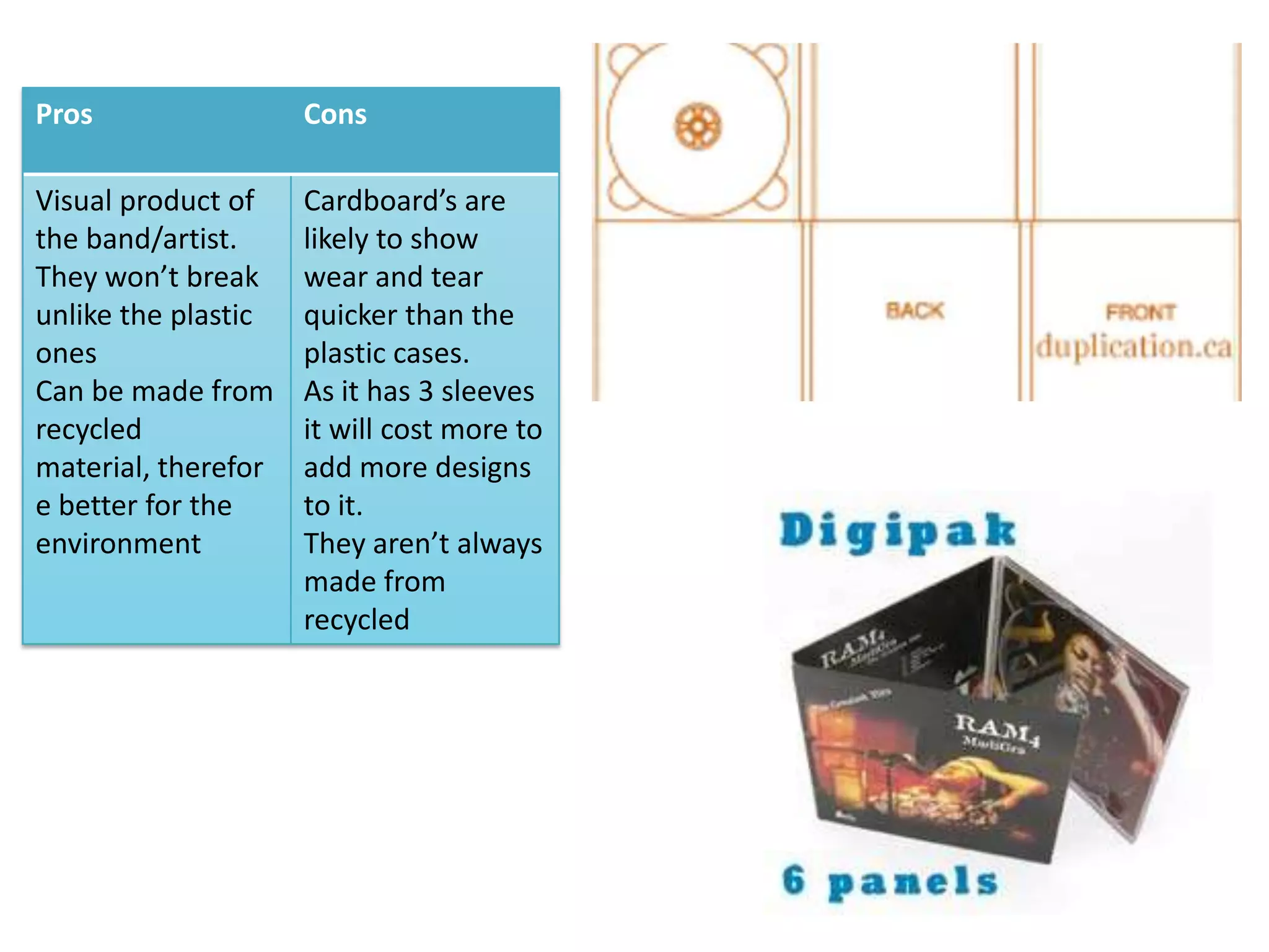 Digipack Analysis | PPT