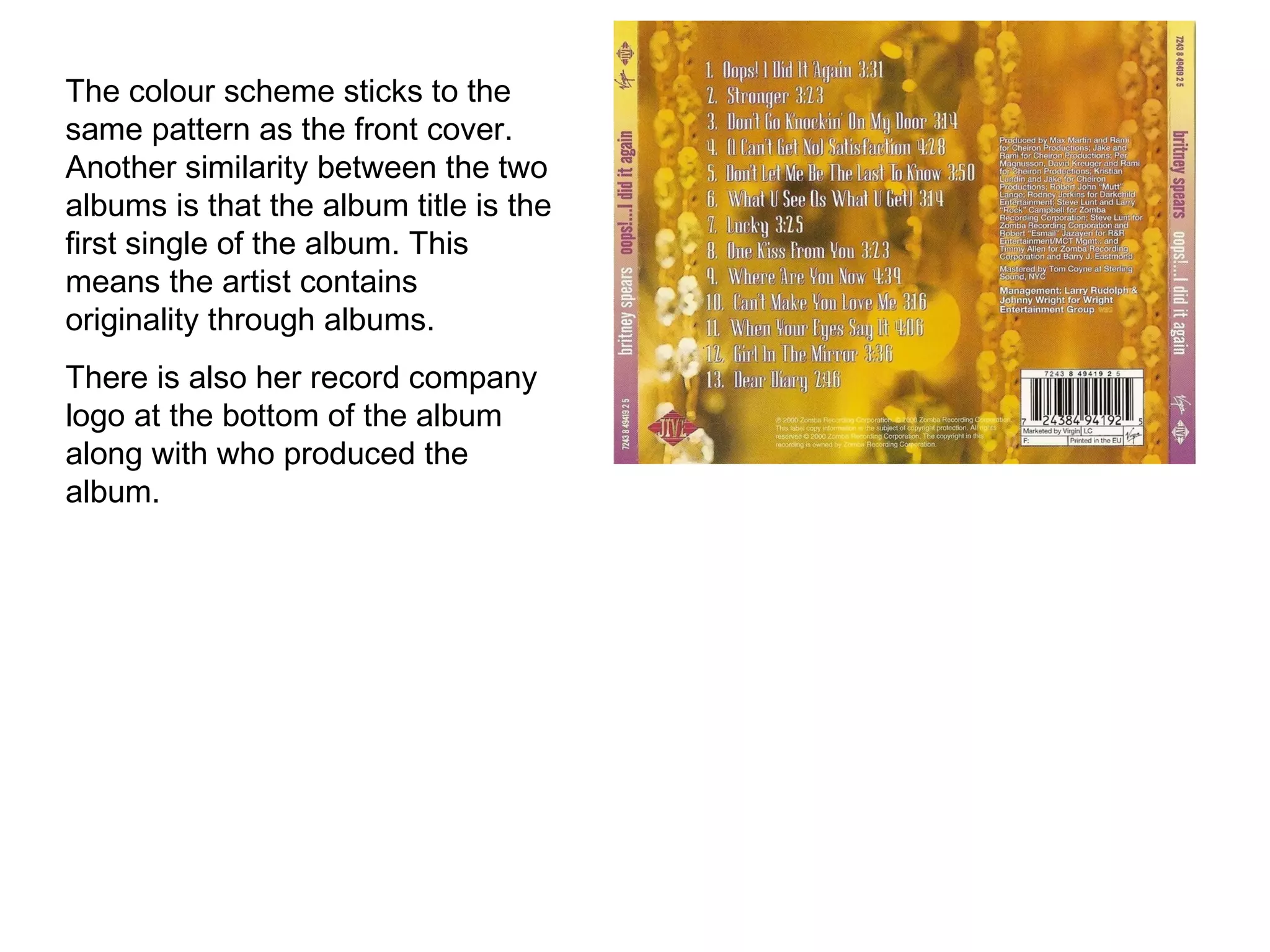 Digipack analysis | PPT