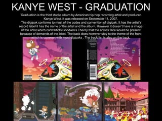 DIGIPAK ANALYSIS | PPTX | Music | Entertainment