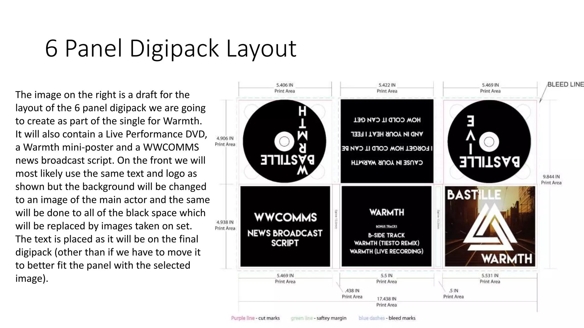 Digipack drafts | PPT