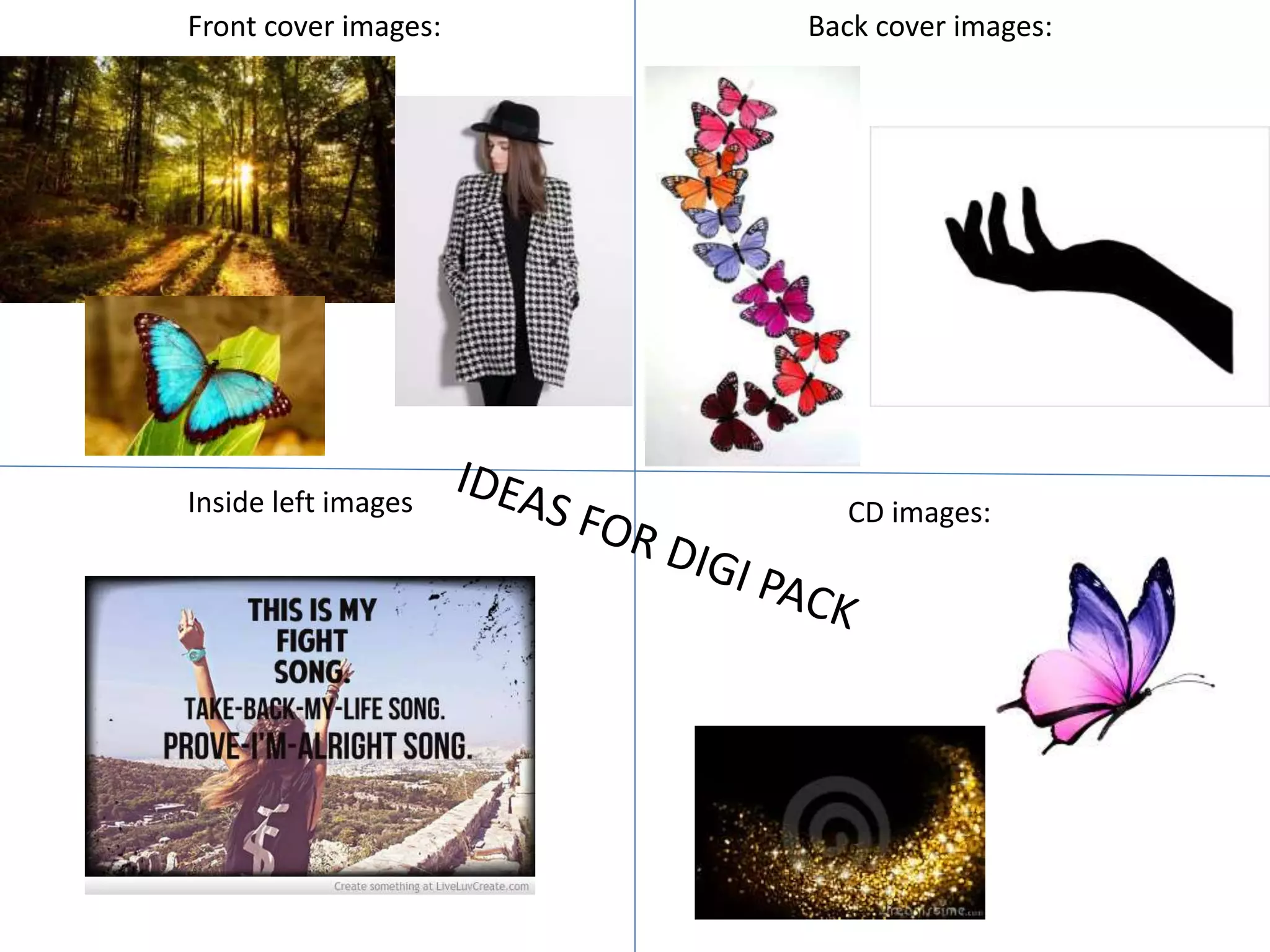 Digipack ideas | PPTX
