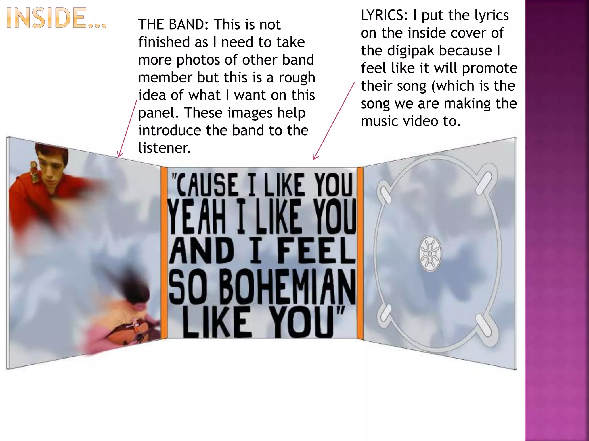 Digipack ideas final | PPT