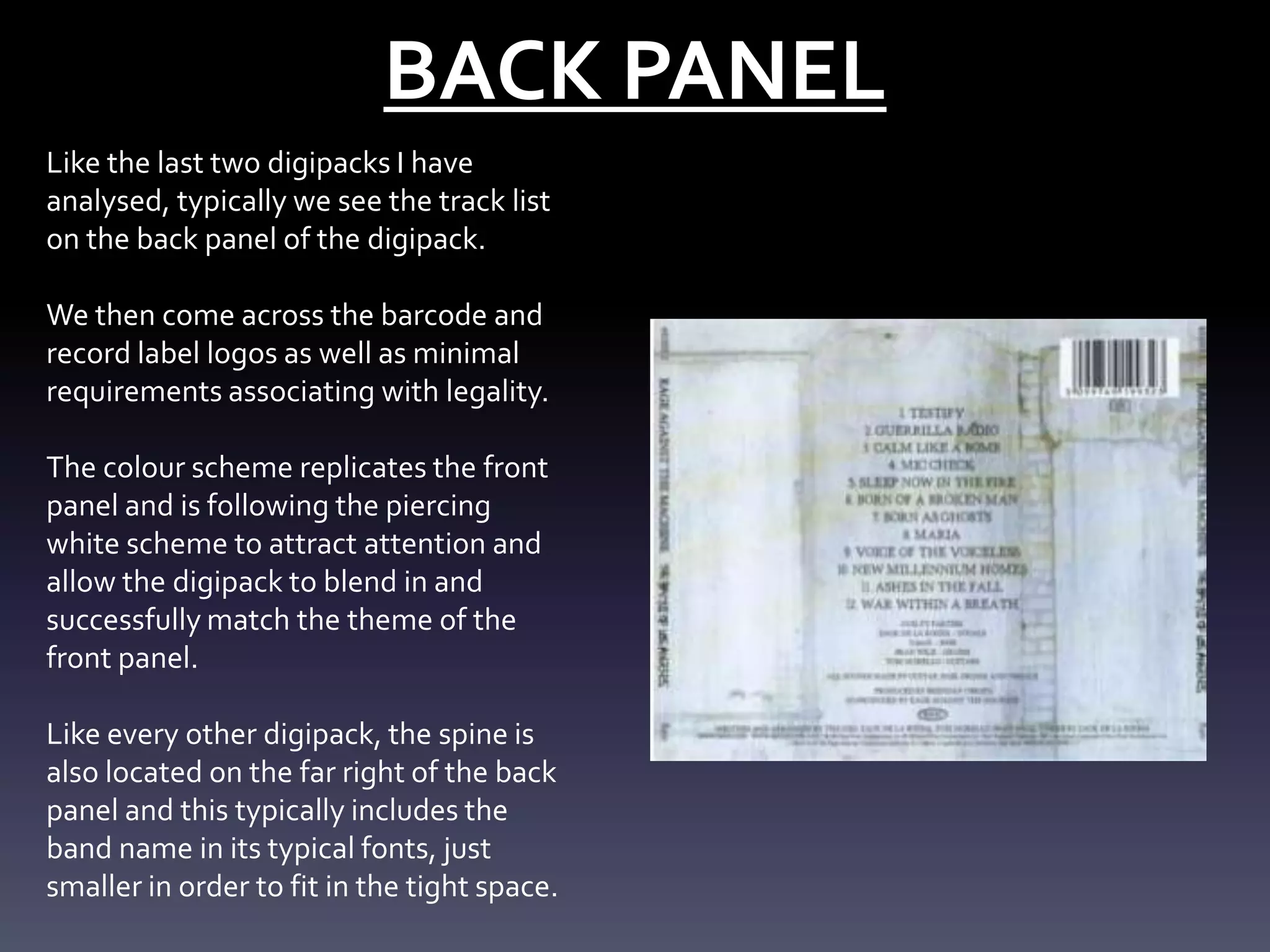 Digipack presentation | PPTX