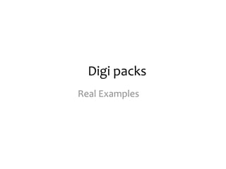 Digipacks - Real Examples | PPTX | Music | Entertainment