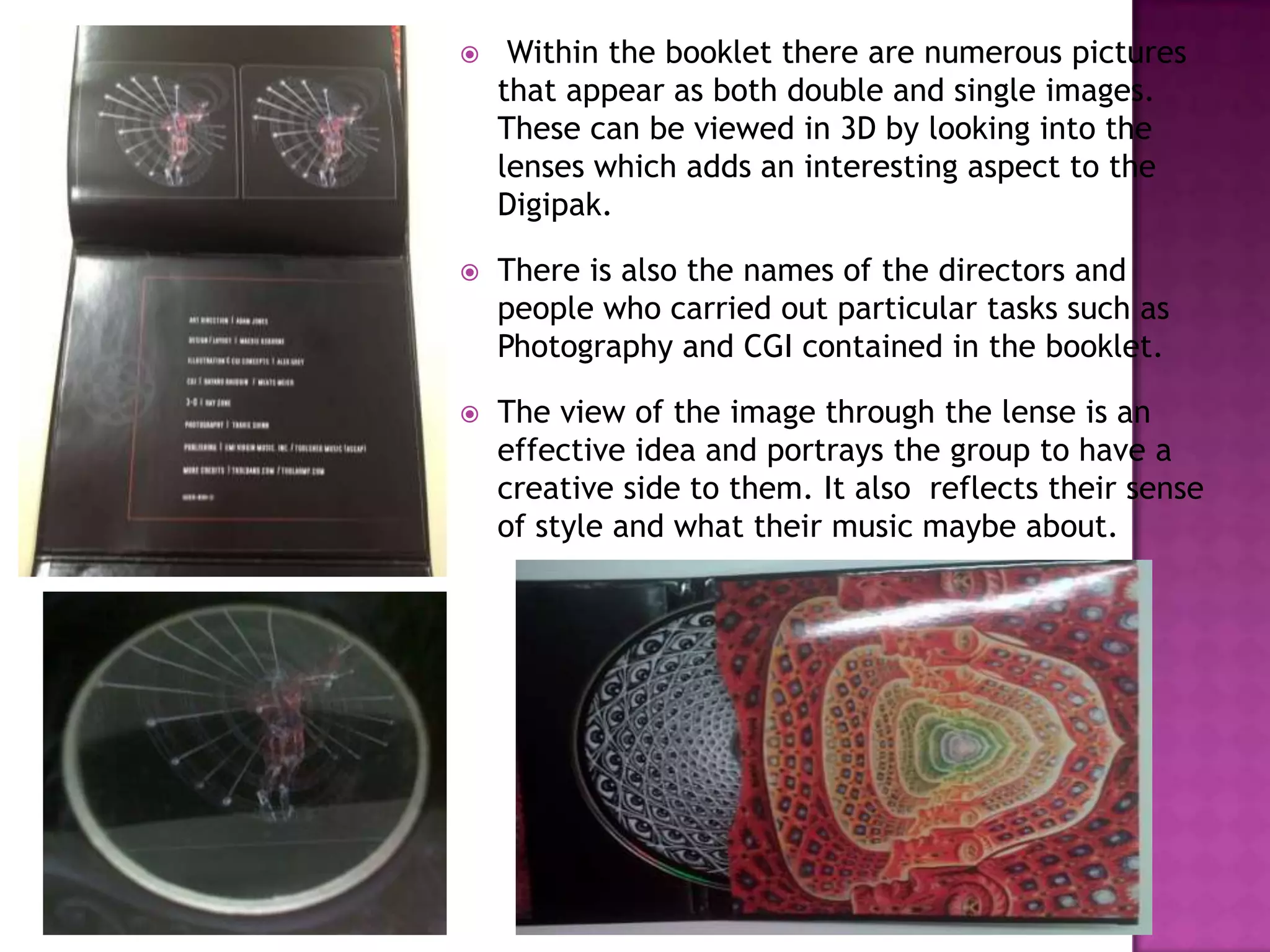 Explanation & Analysis of a Digipak | PPT