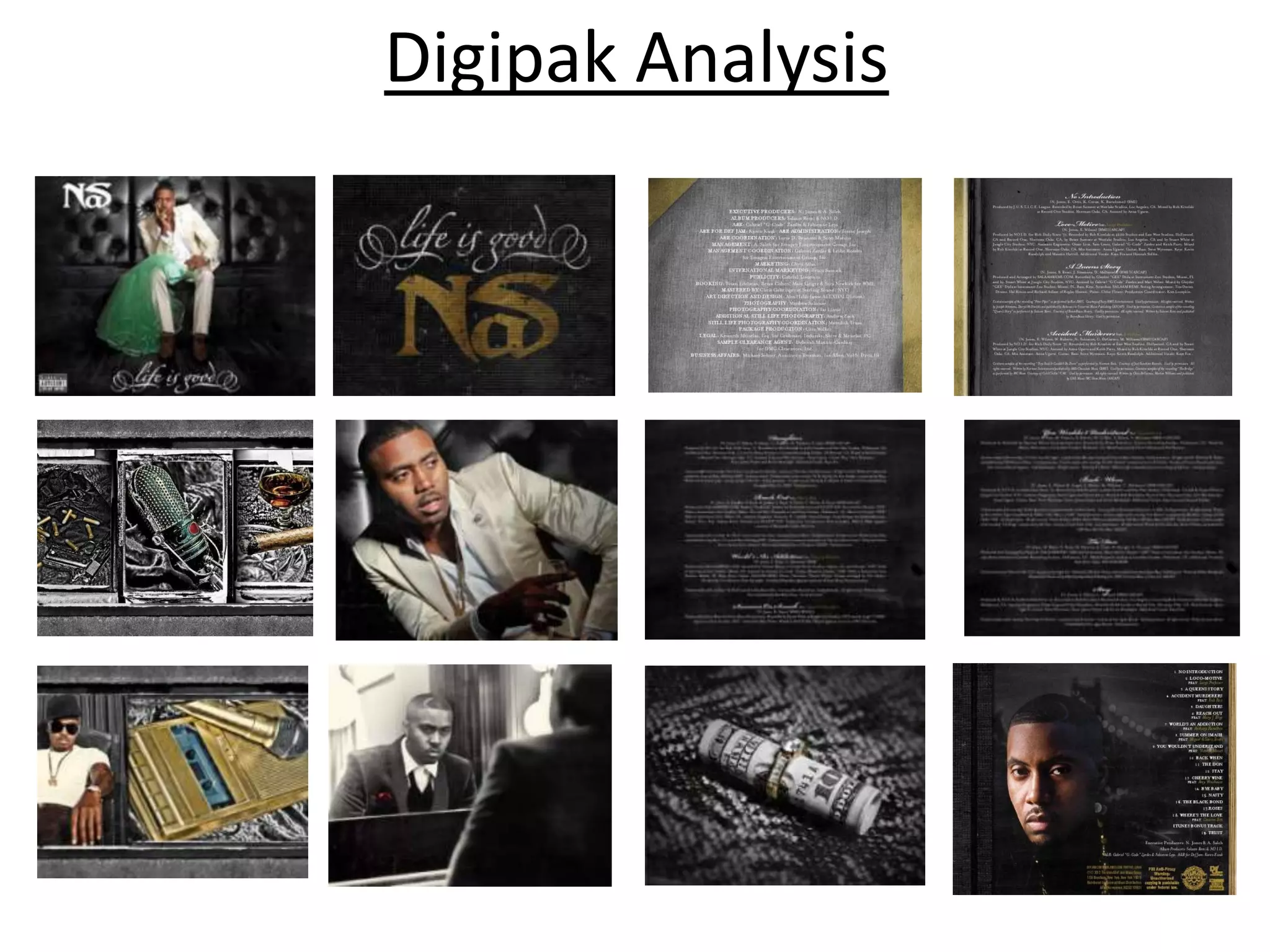 Digipak analysis | PPT