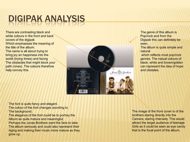 Digipak analysis | PPT