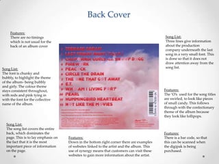 RESEARCH: Digipak Analysis | PPTX