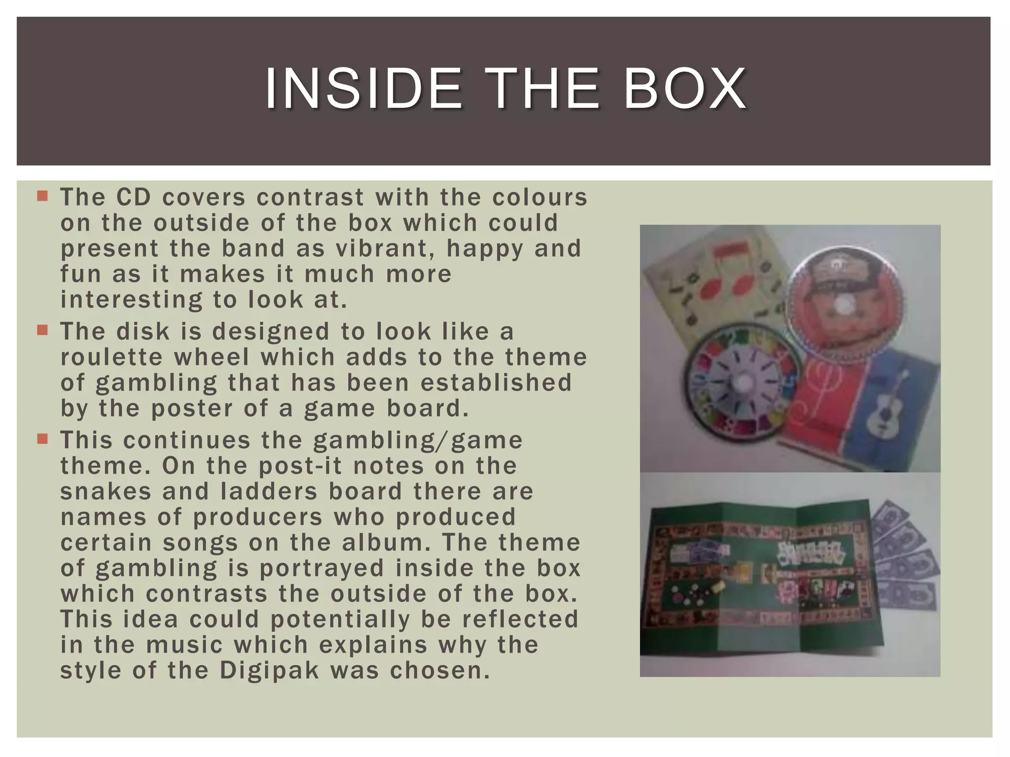 Digipak analysis | PPT