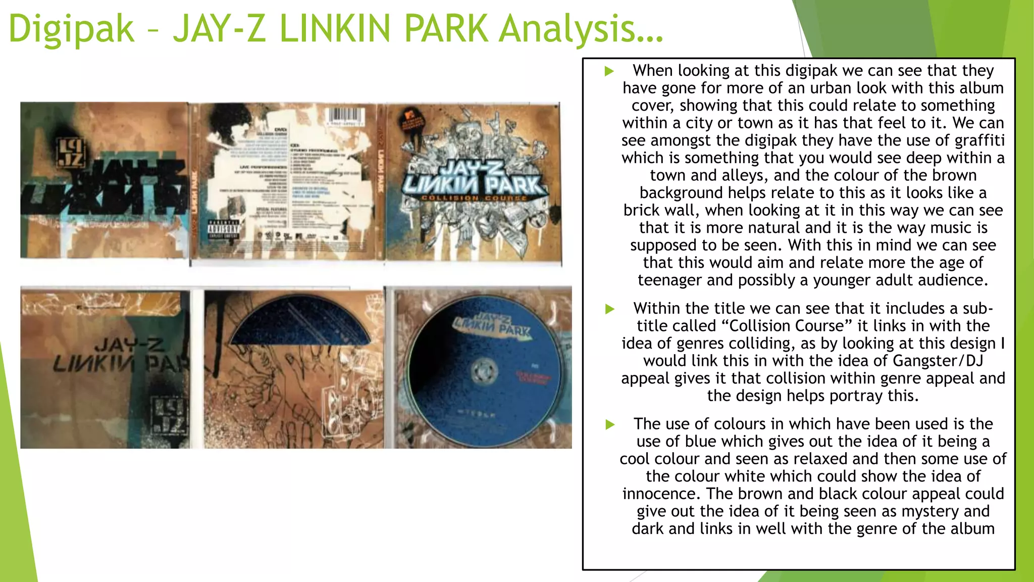 Digipak analysis | PPT