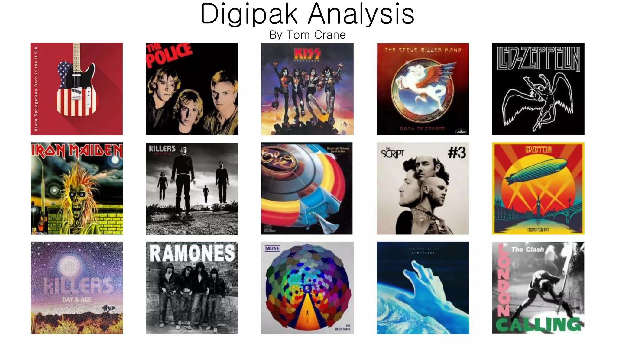 Digipak analysis | PPTX
