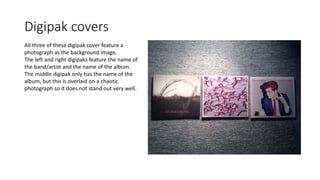 Digipak analysis | PPTX