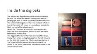 Digipak analysis | PPTX