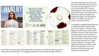 Digipak analysis | PPTX | Hip Hop Music | Music